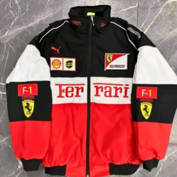 Jackets & Coats | Vintage Racing Jacket F1 199s Aviator Style Unisex F1 ...